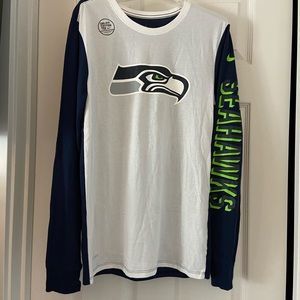 Nike | Shirts | Nike Drifit Mens Seahawks Long Sleeve | Poshmark
